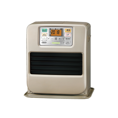 石油ファンヒーター 木造/9畳 鉄筋/12畳 シャンパンゴールド 日本製 FH-SR3324Y/N [エコ 消臭 静音 リモコン 暖房 コロナ]