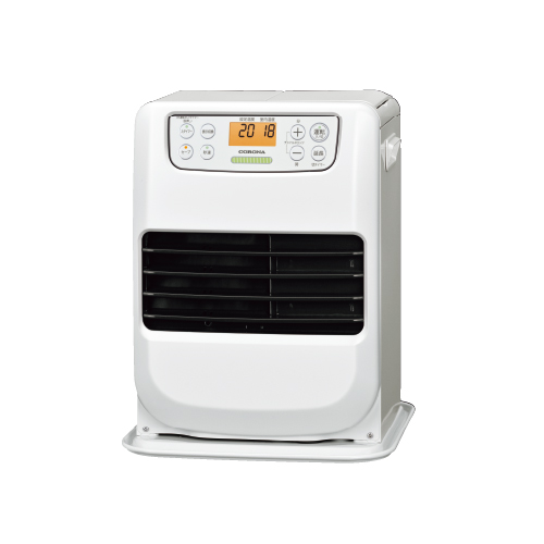 石油ファンヒーター 木造/7畳 鉄筋/9畳 マットホワイト 日本製 FH-M2524Y/W [コンパクト 消臭 静音 暖房 コロナ]