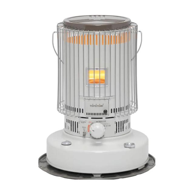 石油ストーブ (対流型) 木造17畳・コンクリ24畳 ホワイト 日本製 KS-67H-W [暖房器具 灯油 簡単点火 トヨトミ]