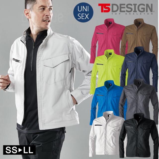 TSデザイン オールシーズン ストレッチ リップストップ ジャケット 6316 作業着 作業服 ワークウェア ジャンパー ブルゾン TS DESIGN カラバリ かっこいいの通販はau PAY ...