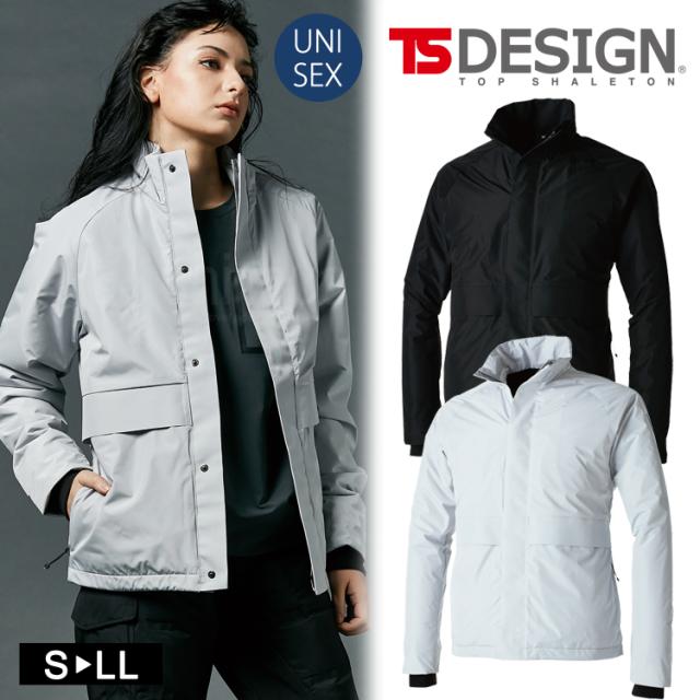 TSデザイン 防寒ジャケット TS WOVEN ストレッチ 防風ジャケット 84726 ジャケット ジャンパー 中綿 アウター 防寒着 防寒服 秋冬 軽量 保温 防風