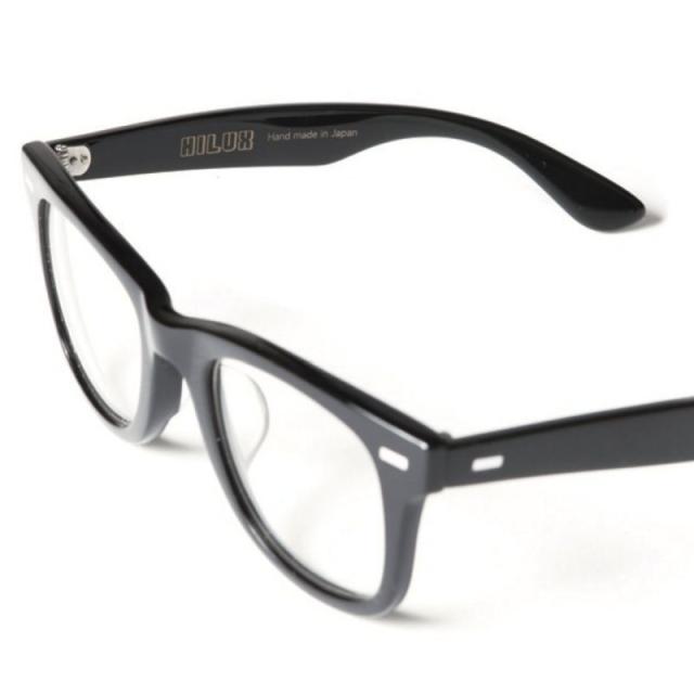 UNCROWD アンクラウド HILUX BK/CL めがね メガネ 眼鏡 グラス メンズ スクエア 大きい サイズ おしゃれ クリアフレーム フレーム 度なし 伊達メガネ だてめがね カジュアル 黒縁 黒 ブラック BL-UC018-01