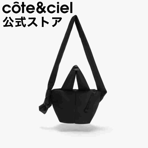 [公式直営] cote&ciel コートエシエル AMU MINI SLEEK BLACK トートバック コートアンドシエル コートシエル 撥水 日本正規代理 CC-29110