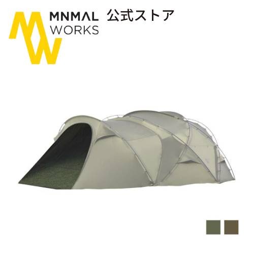 【公式】MINIMAL WORKS AGORA VESTIBULE DOOR MESH アゴラ / シェルター キャンプ アウトドア テント / OLIVE TAN