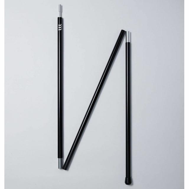 Muraco ムラコ NORTHPOLE? EXTENSION ノースポールエクステンション ポール キャンプ アルミニウム合金 キャンプ ブラック