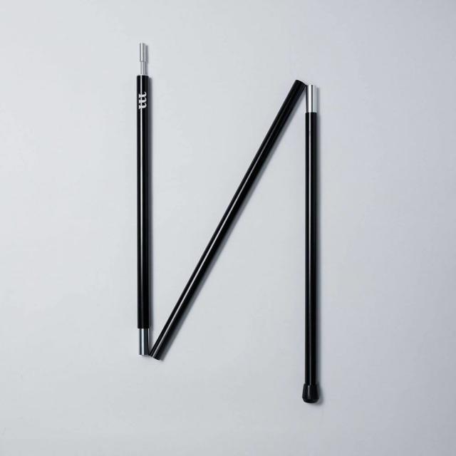 Muraco ムラコ NORTHPOLE? EXTENSION SHORT ノースポールエクステンションショート ポール キャンプ アルミニウム合金 キャンプ ブラック