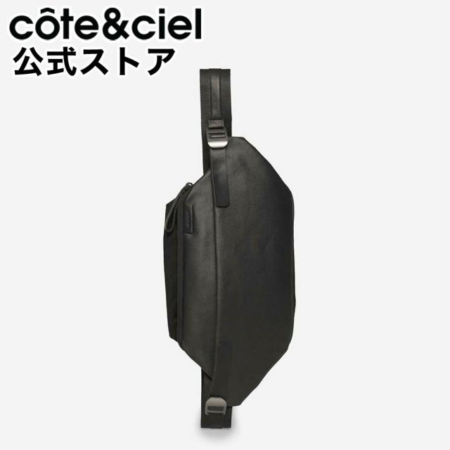 [公式直営] cote&ciel コートエシエル ISARAU Coated Canvas ボディバッグ イザラウ コートアンドシエル コートエシエル CC-28395 防水 日本正規代理