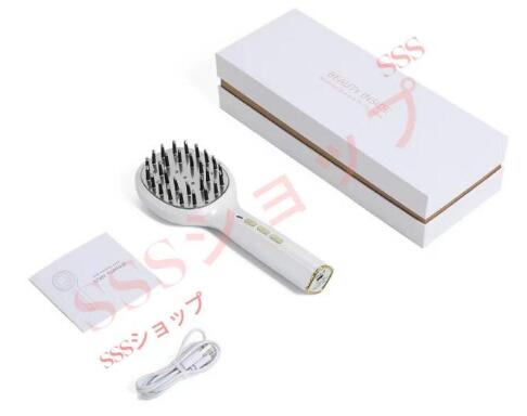 20%超還元セレクト】頭部マッサージ器 マッサージ櫛 電気ブラシ EMS