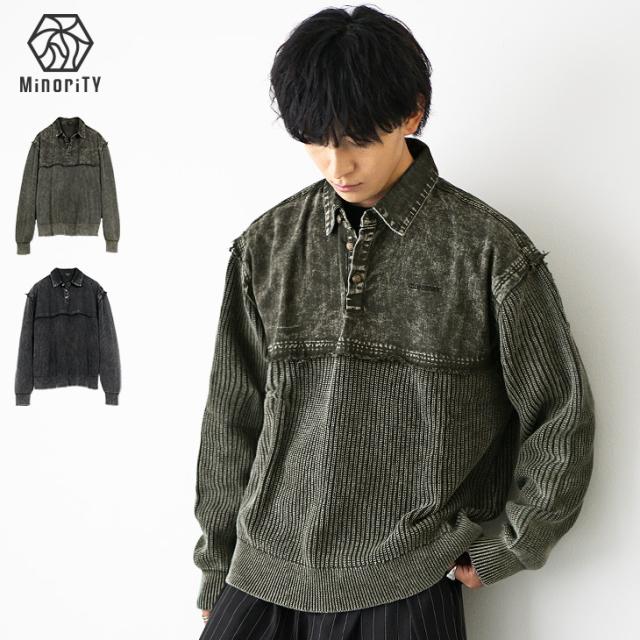 SOMEDIFF サムディフ 硫化染めポロニット