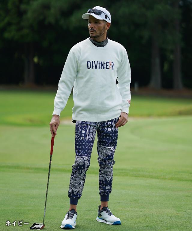 DIVINER GOLF】 ゴルフウェア メンズ ゴルフ ウェア ジョガー パンツ