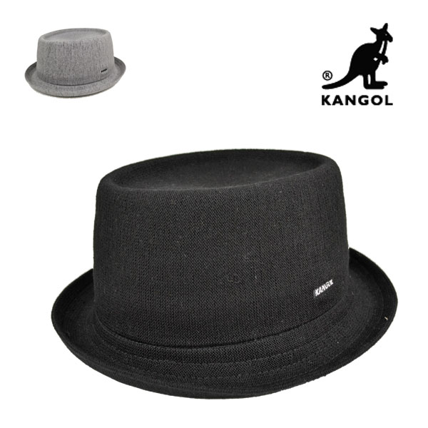 カンゴール ポークパイハット 帽子 バンブー モーブレイ メンズ レディース 黒 グレー KANGOL Bamboo Mowbray 大きいサイズ M L XL 送料無料