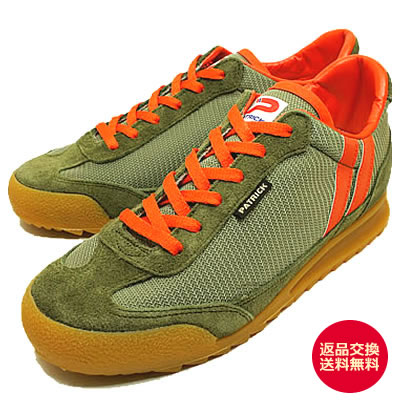 【返品交換送料無料】PATRICK パトリック BRONX ブロンクス KKI カーキ 【7068-J】 靴 スニーカー シューズ