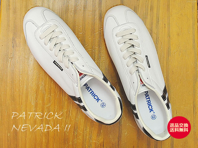 【返品交換送料無料】PATRICK パトリック NEVADA II ネバダ2 WHT ホワイト 【17510】 靴 スニーカー シューズ