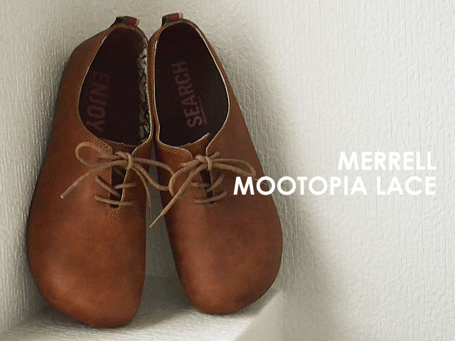 MERRELL メレル MOOTOPIA LACE ムートピア レース LIGHT BROWN ライト ブラウン 靴 スニーカー シューズ