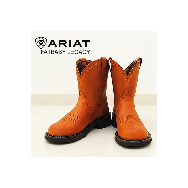 40％OFF ARIAT FATBABY LEGACY アリアット ファットベイビー レガシー COGNAC コニャック ウィメンズ レディース  アウトドア ワーク ブーツ ウェスタン 防水