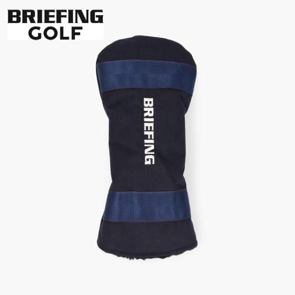 即納 BRIEFING GOLF ブリーフィング ゴルフ ドライバーカバー D COVER  1000D NAVY ネイビー メンズ レディース　【正規取扱店】ルフエ ruffue