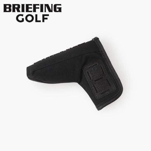 即納 BRIEFING GOLF ブリーフィング ゴルフ パターカバー PUTTER COVER  DL BLACK ブラック メンズ レディース　【正規取扱店】ルフエ ruffue