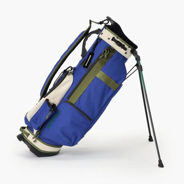 即納 BRIEFING GOLF ブリーフィング ゴルフ キャディバッグ CR-8 #02 森 BLUE×IVORY メンズ レディース 3.8kg 8.5口径