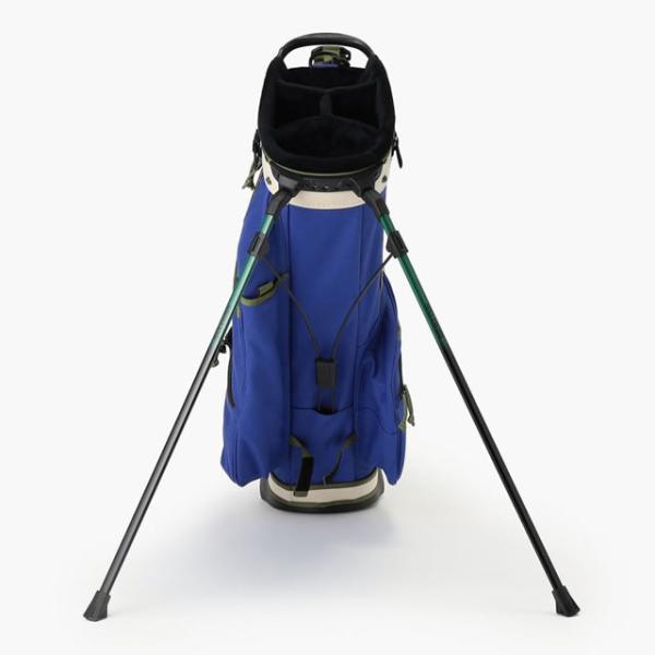 即納 BRIEFING GOLF ブリーフィング ゴルフ キャディバッグ CR-8 #02 森 BLUE×IVORY メンズ レディース 3.8kg 8.5口径