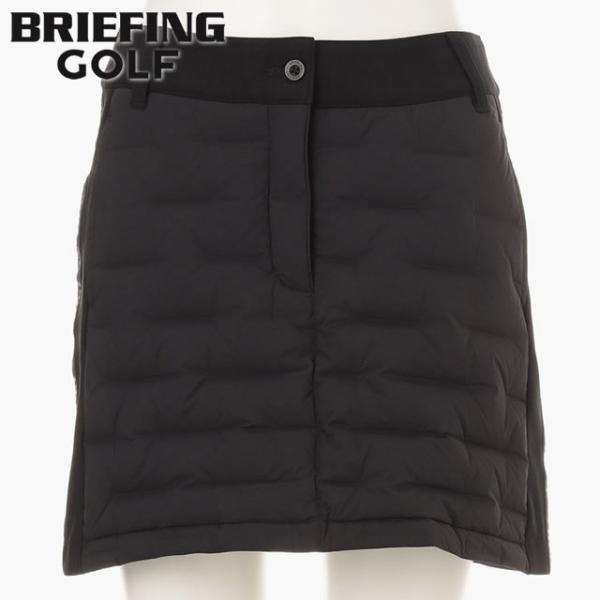 即納 BRIEFING GOLF ブリーフィング ゴルフ WS HYBRID DOWN SKIRT ウィメンズ ハイブリッド ダウン スカート BLACK ブラック レディース