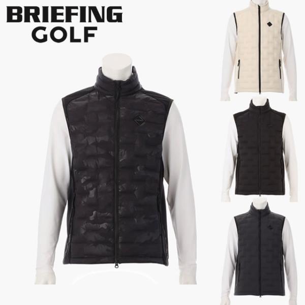 BRIEFING GOLF ブリーフィング ゴルフ MS HYBRID DOWN VEST メンズ ハイブリッド ダウン ベスト