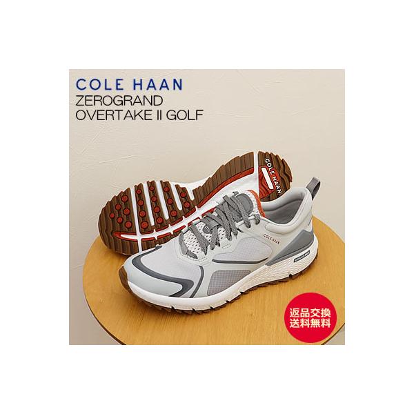 COLE HAAN コールハーン ZEROGRAND OVERTAKE II GOLF グランドプロ セログランド オーバーテイク2 ゴルフ G.グレー/モニュメント メンズ 返品交換送料無料
