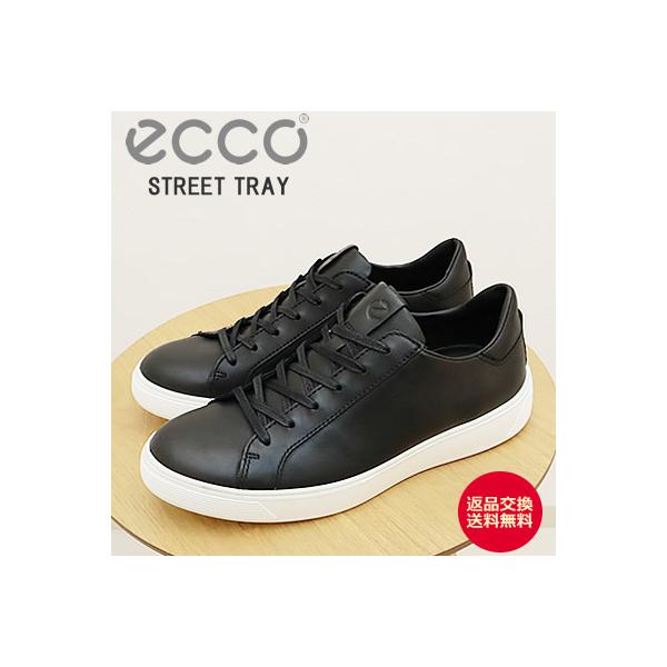 ECCO エコー STREET TRAY MEN'S ストリート トレイ メンズ  BLACK ブラック  カジュアル 返品交換送料無料