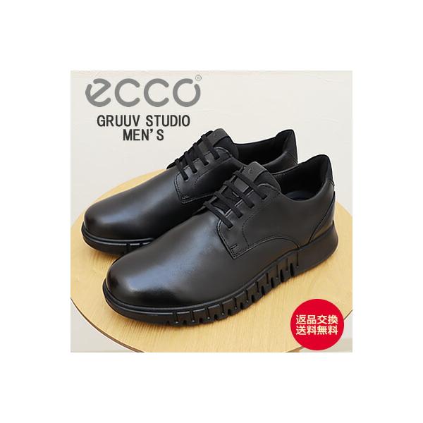 ECCO エコー ECCO GRUUV STUDIO MEN'S  グルーブ スタジオ メンズ BLACK ブラック 靴 スニーカー カジュアル シューズ 返品交換送料無料