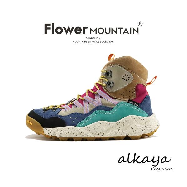 Flower MOUNTAIN フラワー マウンテン BANKEI バンケイPETROL BLUE/BEIGE  ペトロールブルー/ベージュ