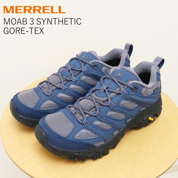 MERRELL メレル  MOAB 3 SYNTHETIC GORE-TEX モアブ3シンセティック ゴアテックス GREYSTONE グレーストーンメンズ スニーカー アウトドア シューズ 防水 透湿