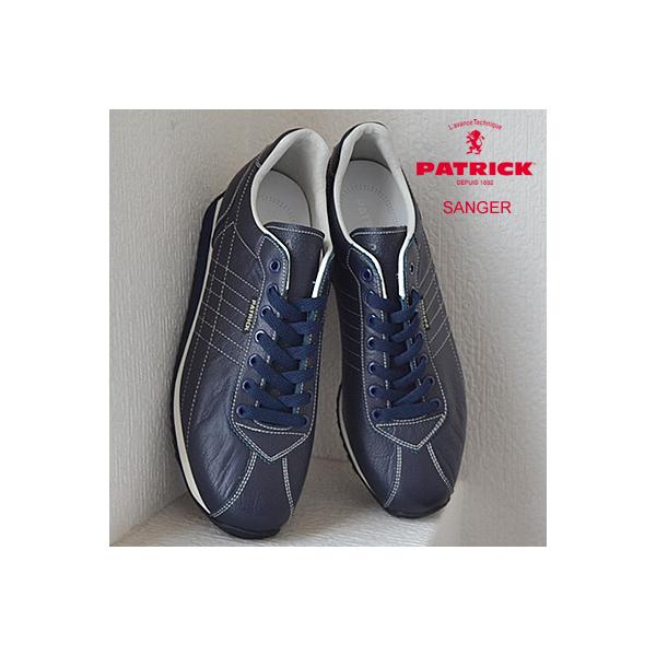PATRICK パトリック SANGER サンガー NVY ネイビー 靴 スニーカー シューズ 【smtb-TD】【saitama】返品交換送料無料