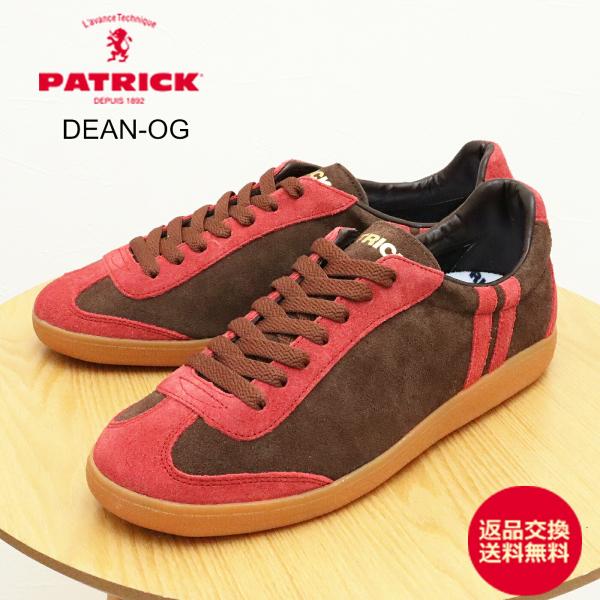 返品交換送料無料店舗限定 PATRICK  パトリック DEAN-OG ディーン・オリジン BRK   ブラウン