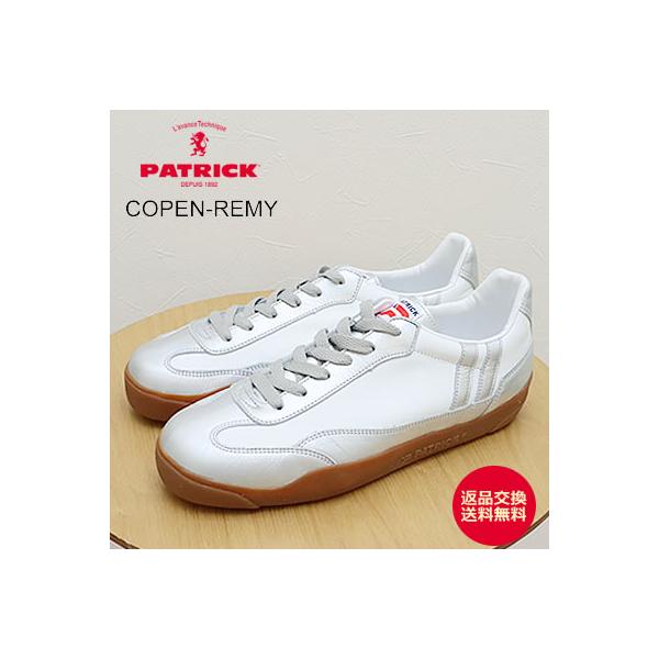 PATRICK パトリック  COPEN-REMY コペン・レミー W/S ホワイト/シルバー 靴　スニーカー　シューズ　日本製 返品交換送料無料