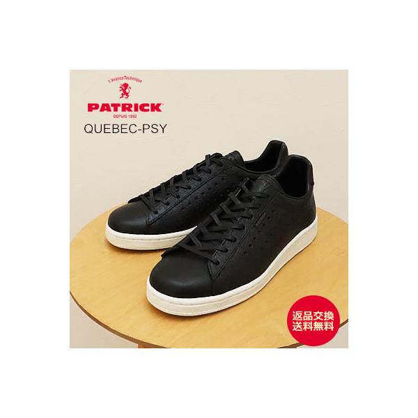 PATRICK パトリック  QUEBEC-PSY ケベック・ペーズリー BLK ブラック PAISLEY ペイズリー 靴 スニーカー シューズ 日本製 返品交換送料無料