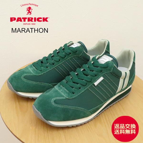 返品交換送料無料 PATRICK パトリック MARATHON マラソン GREEN グリーン