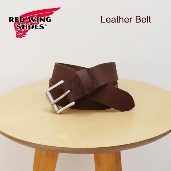 RED WING レッドウィング LEATHER BELT レザーベルト38mm幅AMBER PIONEER アンバーパイオニア USA 米国製
