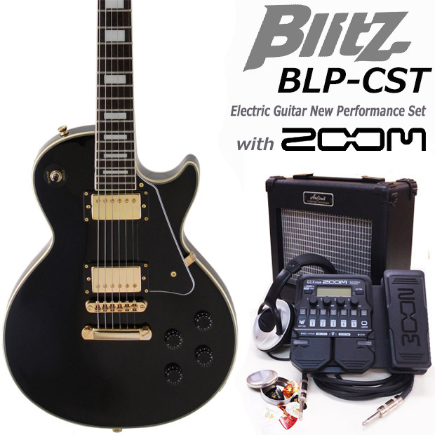 エレキギター初心者 Blitz BLP-CST/BK入門セット18点【エレキギター初心者】の通販はau PAY マーケット - Ebi Sound | au PAY マーケット－通販サイト