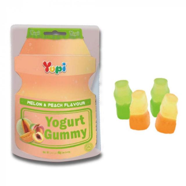 ユピ メロン＆ピーチヨーグルトグミ 35g 72個 100002098