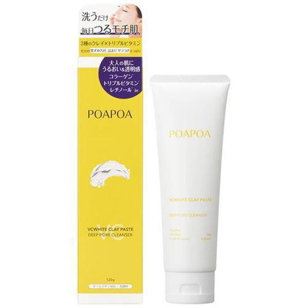 POAPOA ポアポア ホワイトクレイペースト 120gの通販はau PAY マーケット - MOKOMOKO青山 | au PAY ...