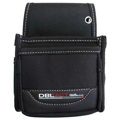 DBLTACT 腰袋/ブラック DT-23-BK 195×160×75mmの通販はau PAY マーケット - 島道具【取扱い商品拡充★在庫品は最短即日出荷！-プロツールからDIY工具まで ...