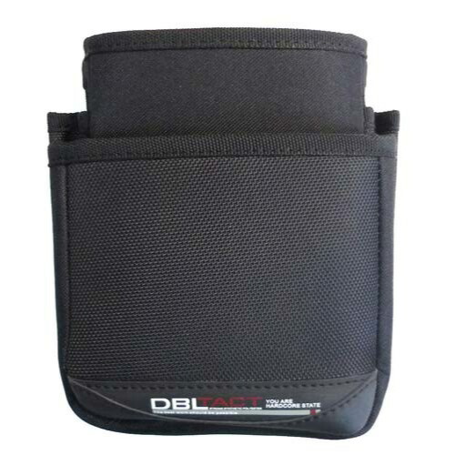 DBLTACT 2段腰袋 DT-02S-BK ブラック 190×150×90mmの通販はau PAY マーケット - 島道具【取扱い商品拡充★在庫品は最短即日出荷！-プロツールからDIY工具 ...