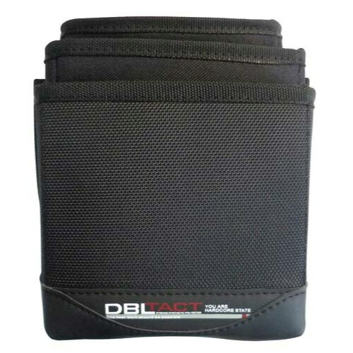 DBLTACT 3段腰袋 DT-03S-BK ブラック 190×150×120mmの通販はau PAY マーケット - 島道具【取扱い商品拡充★在庫品は最短即日出荷！-プロツールからDIY工具 ...