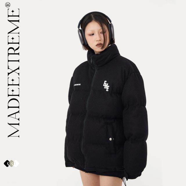 MADEEXTREME メイドエクストリーム アメカジ ストリート ベーシック レター 冬 厚手 ブレッド コート ジャケット 男女兼用