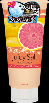 ウテナ ジューシィソルト　ボディスクラブ　ピンクＧフルーツ 300ｇ×24個   【送料無料】
