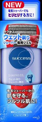 花王 サクセス　ウェット剃りシェーバー専用ジェル 180ｇ×24個   【送料無料】