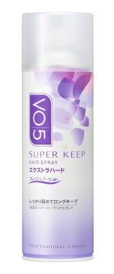 サンスター ＶＯ５　スーパーキープヘアスプレイ　ＥＸＨ　微香 330ｇ×24個   【送料無料】
