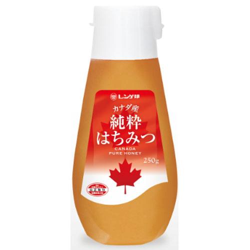 日本蜂蜜　レンゲ印　カナダ産純粋はちみつ　250g × 20個