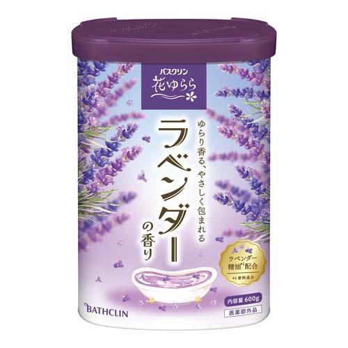 バスクリン ラベンダーの香り 600g（約30回分） ×30個（2ケース）  /入浴剤 /ラベンダーの香り /ラベンダー色の湯（透明タイプ）