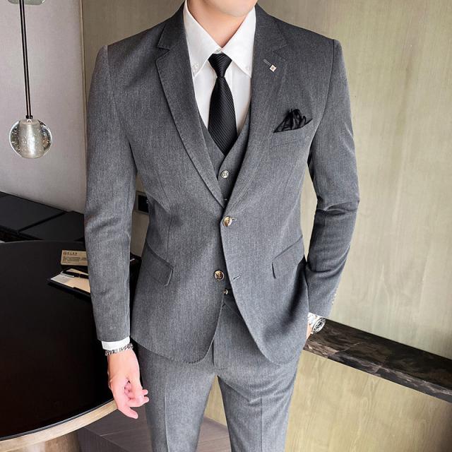 水曜日まで！10％クーポン配布中】 スーツ メンズ スリーピース 2つ