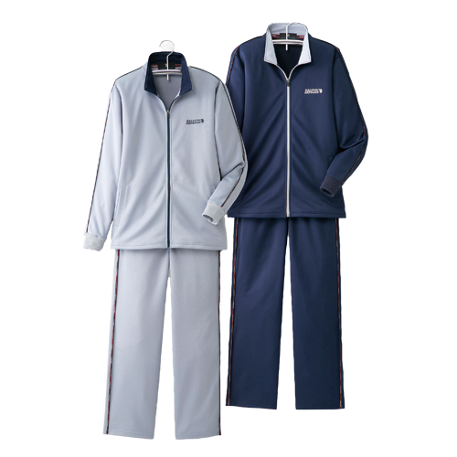 ジャージ 股下選べるジャージスーツ（2色組） 上下セット 選べる股下丈 ジャージ上下 メンズ 紳士服 シニア 男性 グレー ネイビー シニアファッション 50代 60代 70代 80代 父の日 お父さん　sai　p21097　p25736